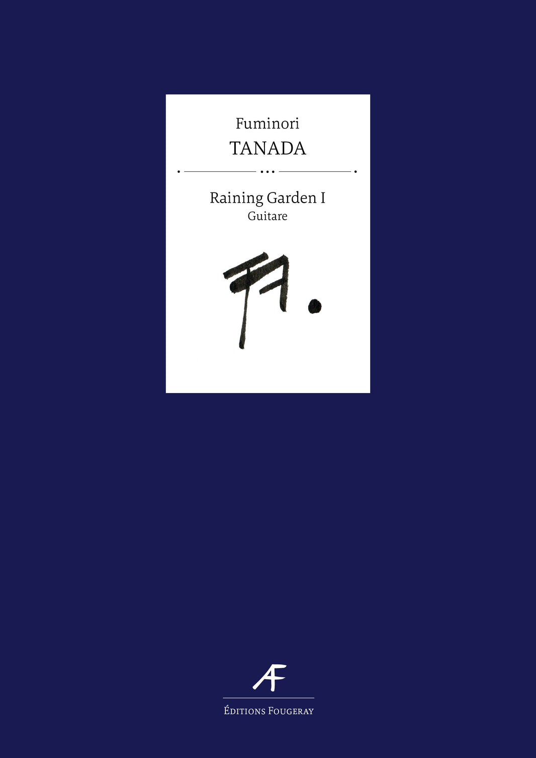 Fuminori Tanada – Éditions Fougeray